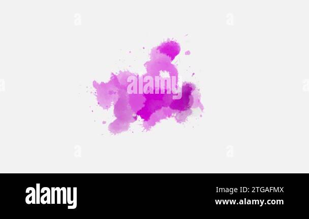 Ink splatters compositing effect. Ink Drops Transition on White ...