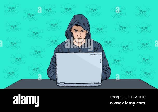 Hacker cartoon Stock Videos & Footage - HD and 4K Video Clips - Alamy