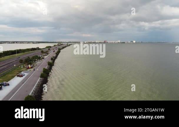 Courtney campbell causeway bridge Stock Videos & Footage - HD and 4K ...