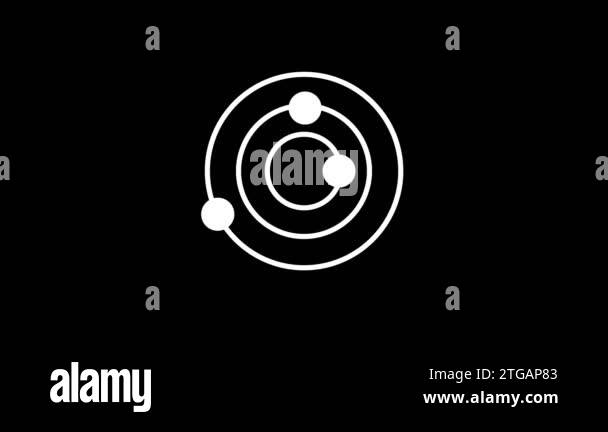 White picture of solar system on a black background. planets of the ...