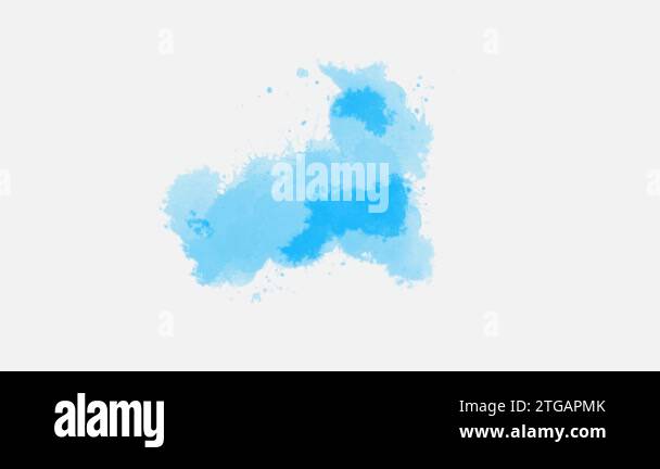 ink diffusing effect compositing. Ink Drops Transition on White ...