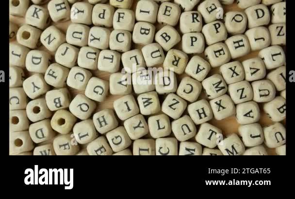 Alphabet cube Stock Videos & Footage - HD and 4K Video Clips - Alamy