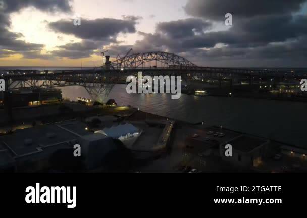 Bridge cloudy sky dusk architecture Stock Videos & Footage - HD and 4K ...