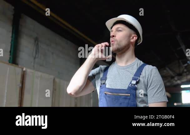 Phone call warehouse man Stock Videos & Footage - HD and 4K Video Clips ...