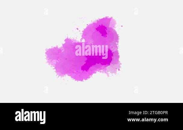Ink splatters compositing effect. Ink Drops Transition on White ...