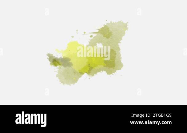 Color ink drops splatter on white background.ink splatter transition ...