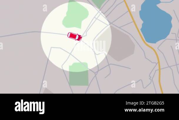 GPS tracking navigation concept. Map GPS-navigation system. Smartphone ...