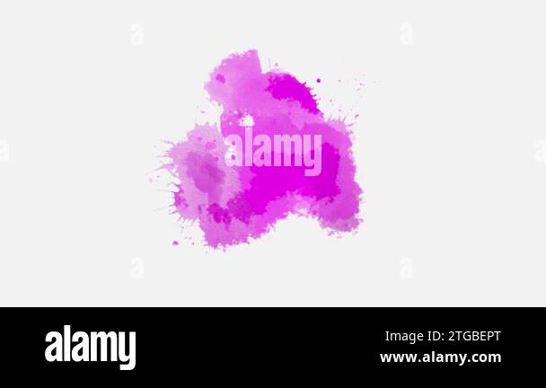 Ink splatters compositing effect. Ink Drops Transition on White ...