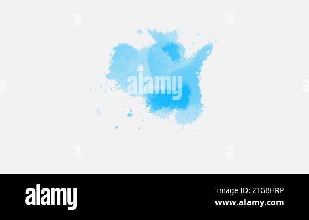 ink diffusing effect compositing. Ink Drops Transition on White ...