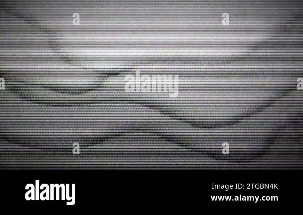 No signal glitch analog TV pixel noise distortion. Digital interference ...