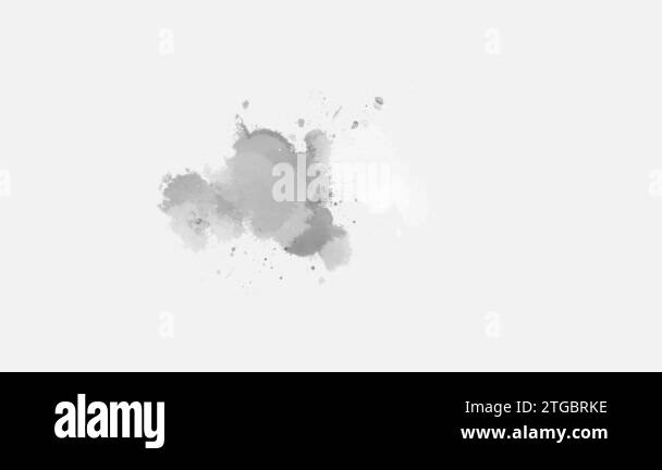 ink transition splatter blot spreading effect animation. Ink brush ...