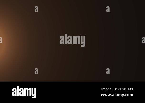 Light Leaks on Black Background. Flashing light on the left side of the ...