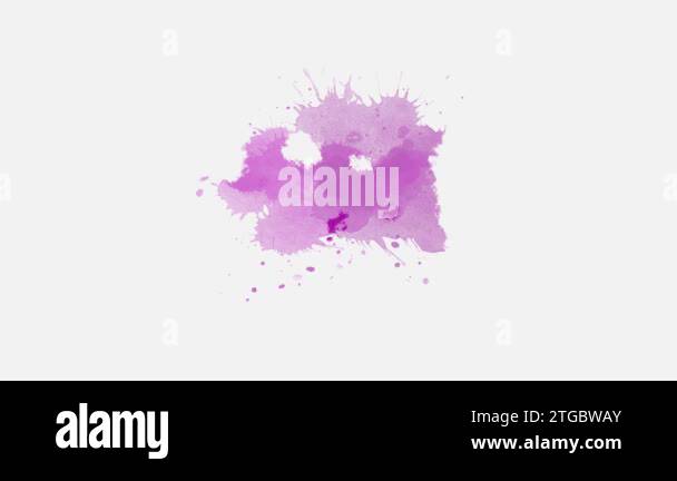 Ink splatters compositing effect. Ink Drops Transition on White ...