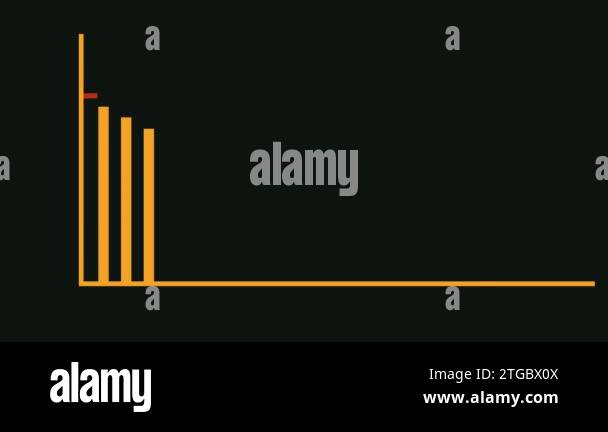 Profit drowning and bankruptcy crisis footage. Business loss project ...