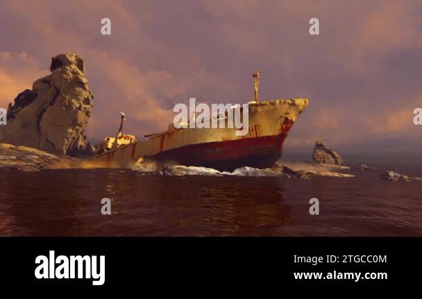 Ship ran aground Stock Videos & Footage - HD and 4K Video Clips - Alamy