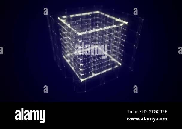Technology Blockchain Concept Visualization Of The Dynamic Flow Of The Cryptocurrency Industry