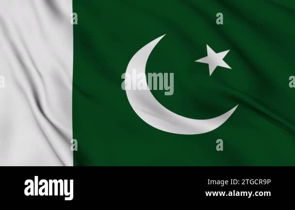 Flag of the islamic republic of pakistan Stock Videos & Footage - HD ...