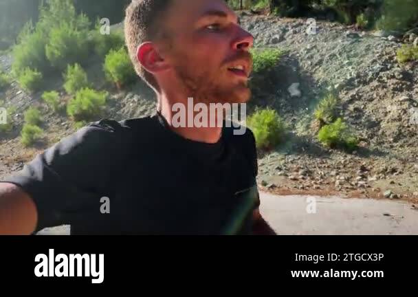 Portrait active mountain trail Stock Videos & Footage - HD and 4K Video ...