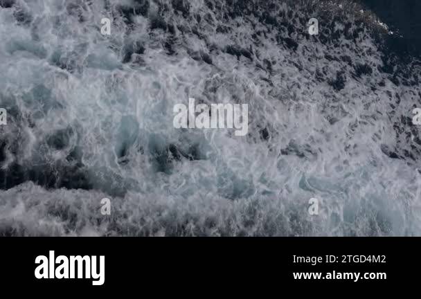 Environmental pollution from wastewater. Discharge of untreated water ...