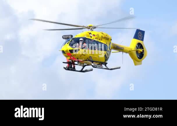Yellow airbus helicopter Stock Videos & Footage - HD and 4K Video Clips ...