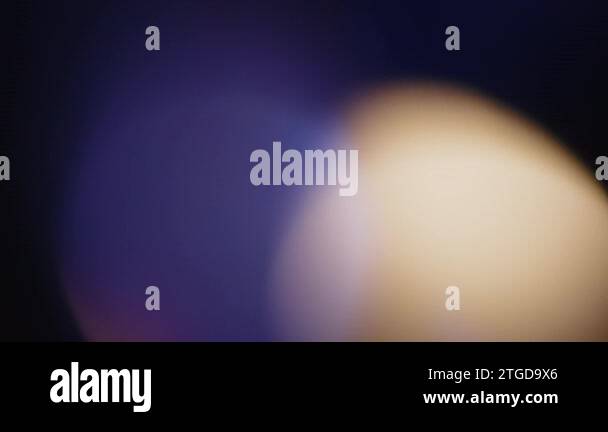 Light Leaks abstract 4K footage. Moving blinking circle lens glow flare ...