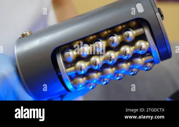 fight against fat folds on the skin on the hands. A woman is given a ...