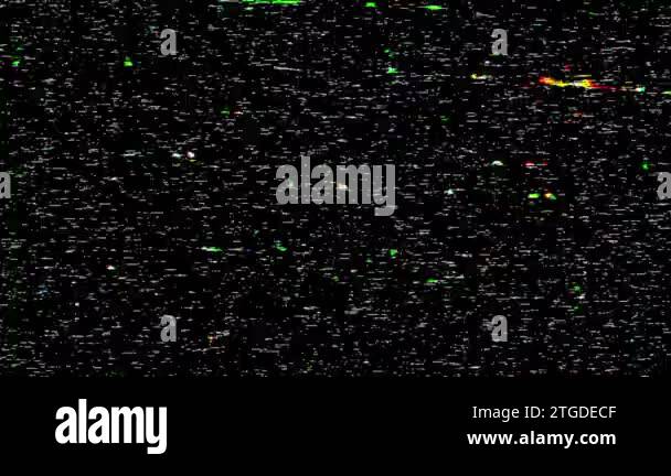 Glitch effect. TV screen with glitches and damage. Ideal for overlay ...