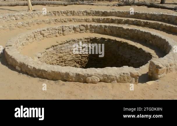 Prophet Moses Springs, Water wells and palms in Sinai Peninsula, Ras ...