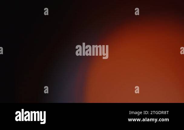 Light Leaks abstract 4K footage. Moving blinking circle lens glow flare ...