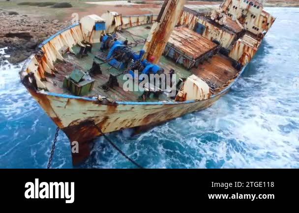 Shipwreck, Wreck Sunken Ship in the Sea or Ocean, Environmental ...