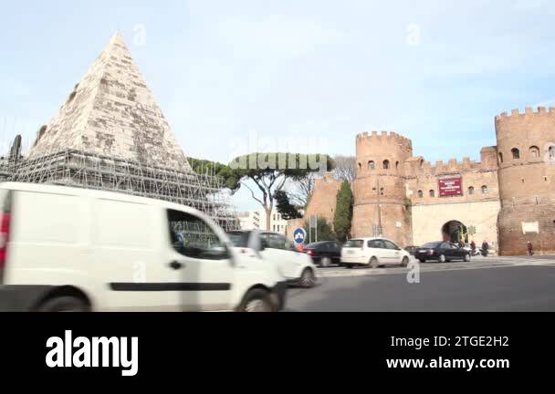 Cestius pyramid Stock Videos & Footage - HD and 4K Video Clips - Alamy