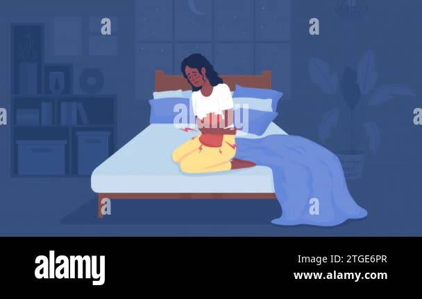 Period pain cartoon Stock Videos & Footage - HD and 4K Video Clips - Alamy