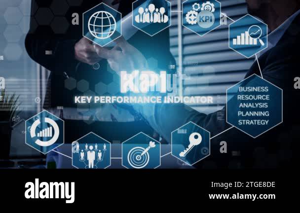 KPI Key Performance Indicator for Business conceptual - Modern graphic ...