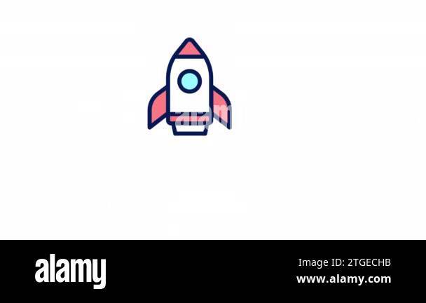 Animated launch bonus color ui icon. New product and service. Marketing ...