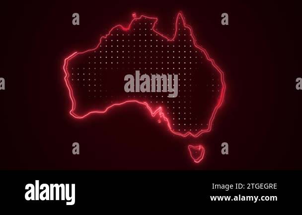 Neon red map Stock Videos & Footage - HD and 4K Video Clips - Alamy