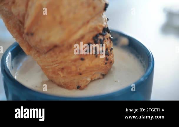Croissant french bread dip Stock Videos & Footage - HD and 4K Video ...