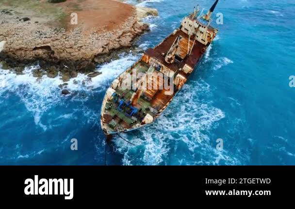 Shipwreck, Wreck Sunken Ship in the Sea or Ocean, Environmental ...