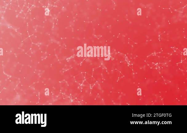 Animated Red Plexus Animation Background Template Stock Video Footage ...