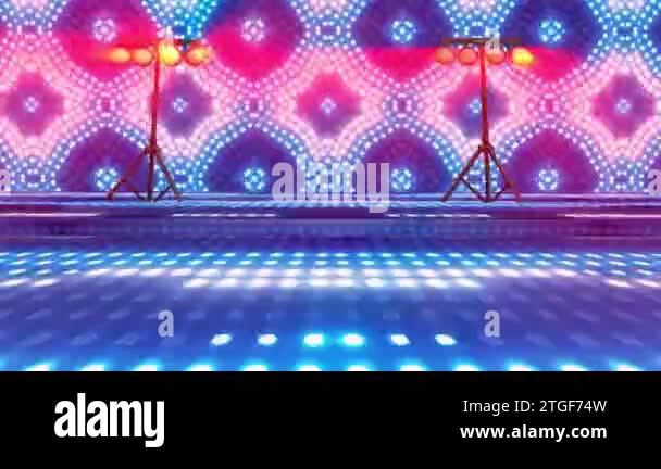 Reflector Stage Lights in a 3D animation Stock Video Footage - Alamy