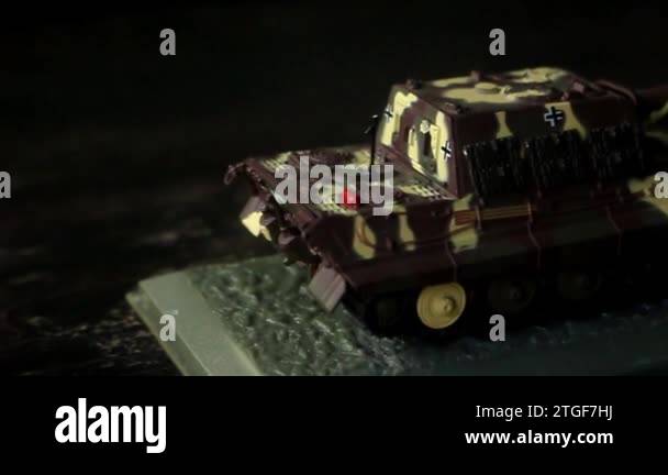artistic miniature of the King Tiger Tank, this German heavy tank from ...