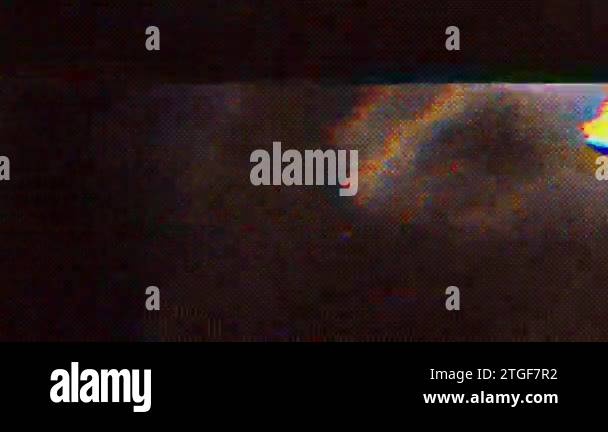 Casual data error futuristic sci-fi shimmering background. Vhs film ...