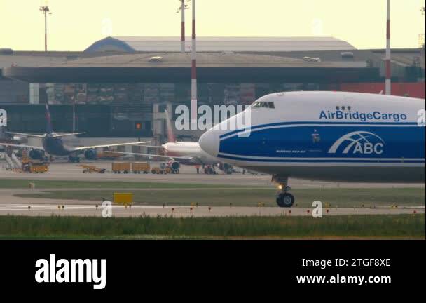 MOSCOW, RUSSIAN FEDERATION - JULY 30, 2021: Boeing 747 of ...