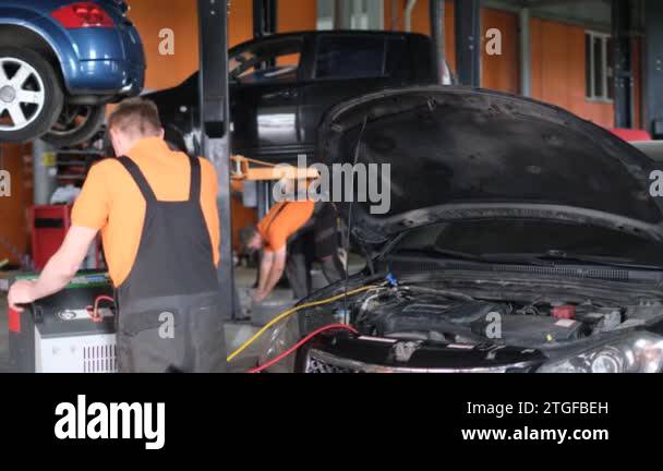 Gas station mechanic Stock Videos & Footage - HD and 4K Video Clips - Alamy
