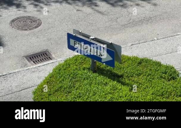 Car park one way sign Stock Videos & Footage - HD and 4K Video Clips ...