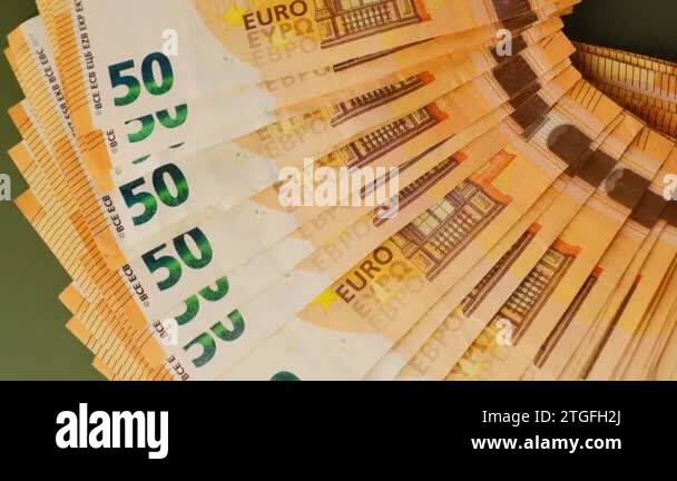 Payments. Spending and income in European countries.fifty euros ...