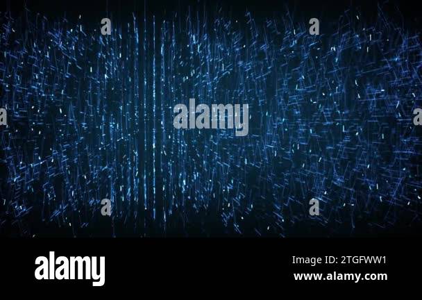Abstract Digital Data Technology Background Loop/ 4k animation of an abstract high technology ...