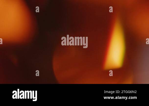 Light Leaks abstract 4K footage. Moving blinking circle lens glow flare ...