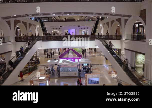 The multi-level shopping mall known as the Mall of the Emirates, one of ... The multi-level shopping mall known as the Mall of the Emirates, one of ...