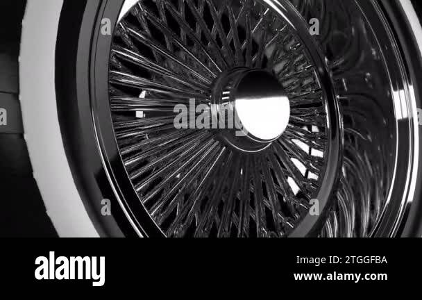 Wire wheel wheels Stock Videos & Footage - HD and 4K Video Clips - Alamy