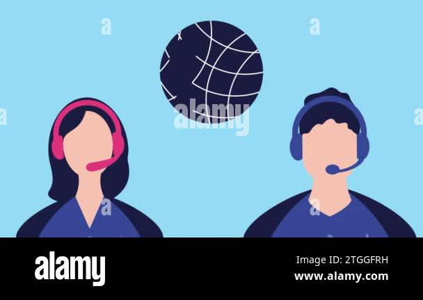 Animated operators Stock Videos & Footage - HD and 4K Video Clips - Alamy